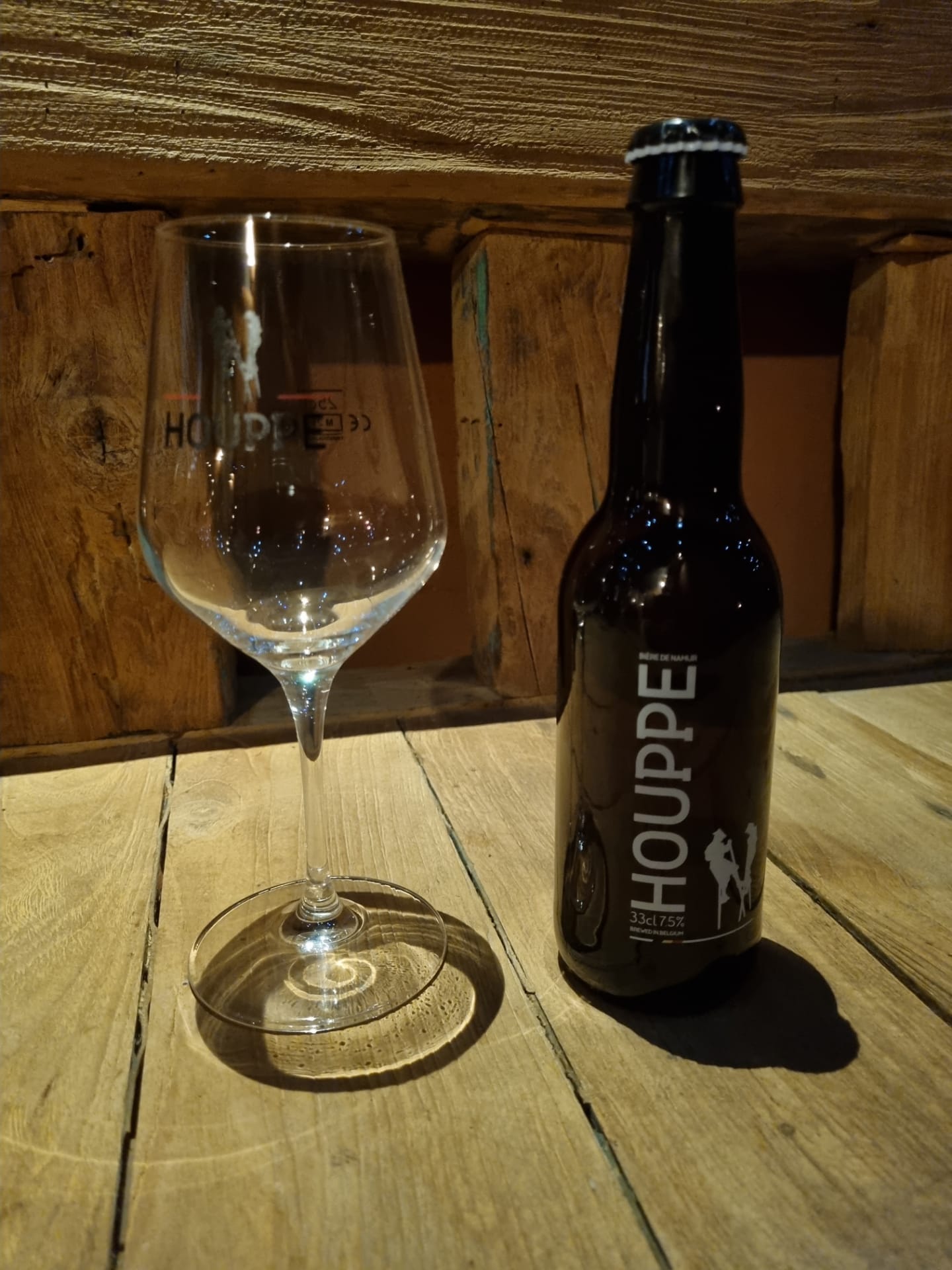 La Houppe (bière blonde aux reflets cuivrés) - Ô d'Ambiance